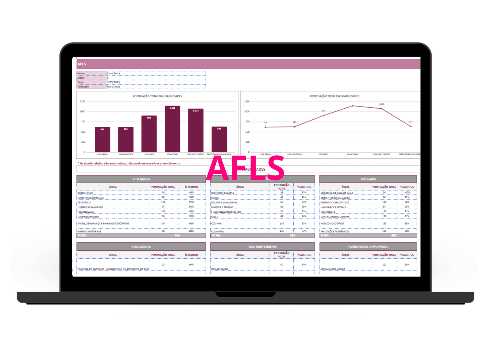 Psico Planilhas - psicoplanilha.com